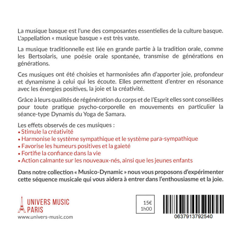 Musique vivifiante du pays Basque